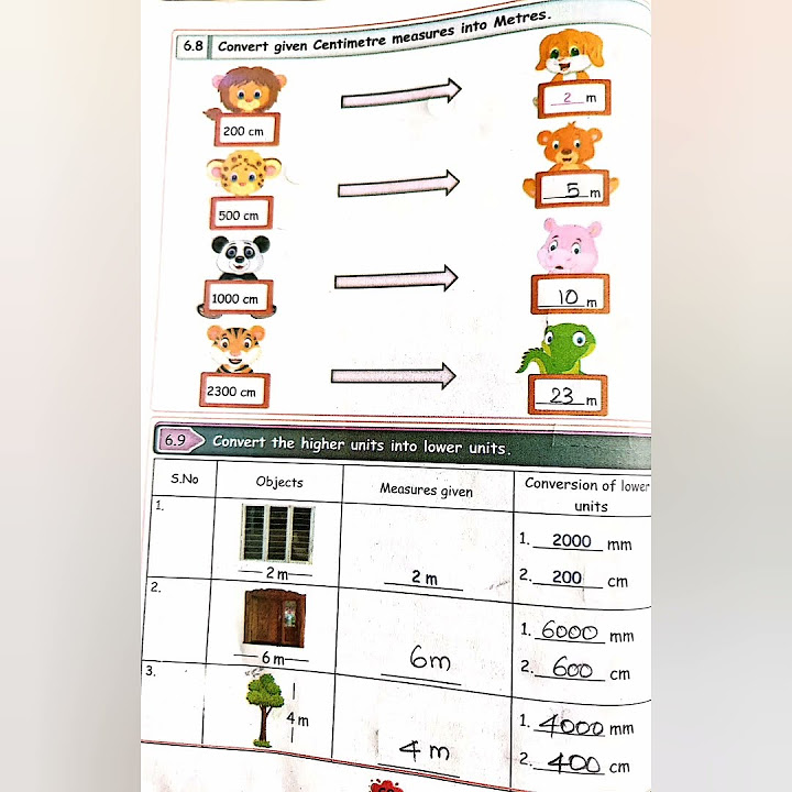 5th-EE-Maths workbook/Module-6/MEASUREMENTS-1/Answer key - YouTube