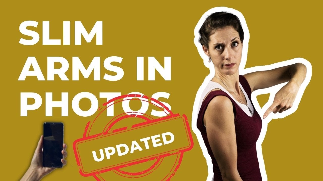 Poses for slim arms in photos | Look slim on camera - YouTube