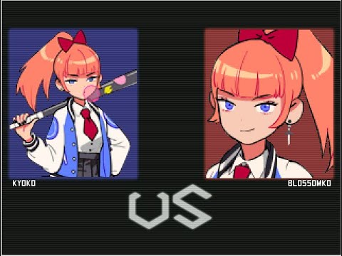 Mugen Battle 184 Kyoko vs Blossomko - YouTube