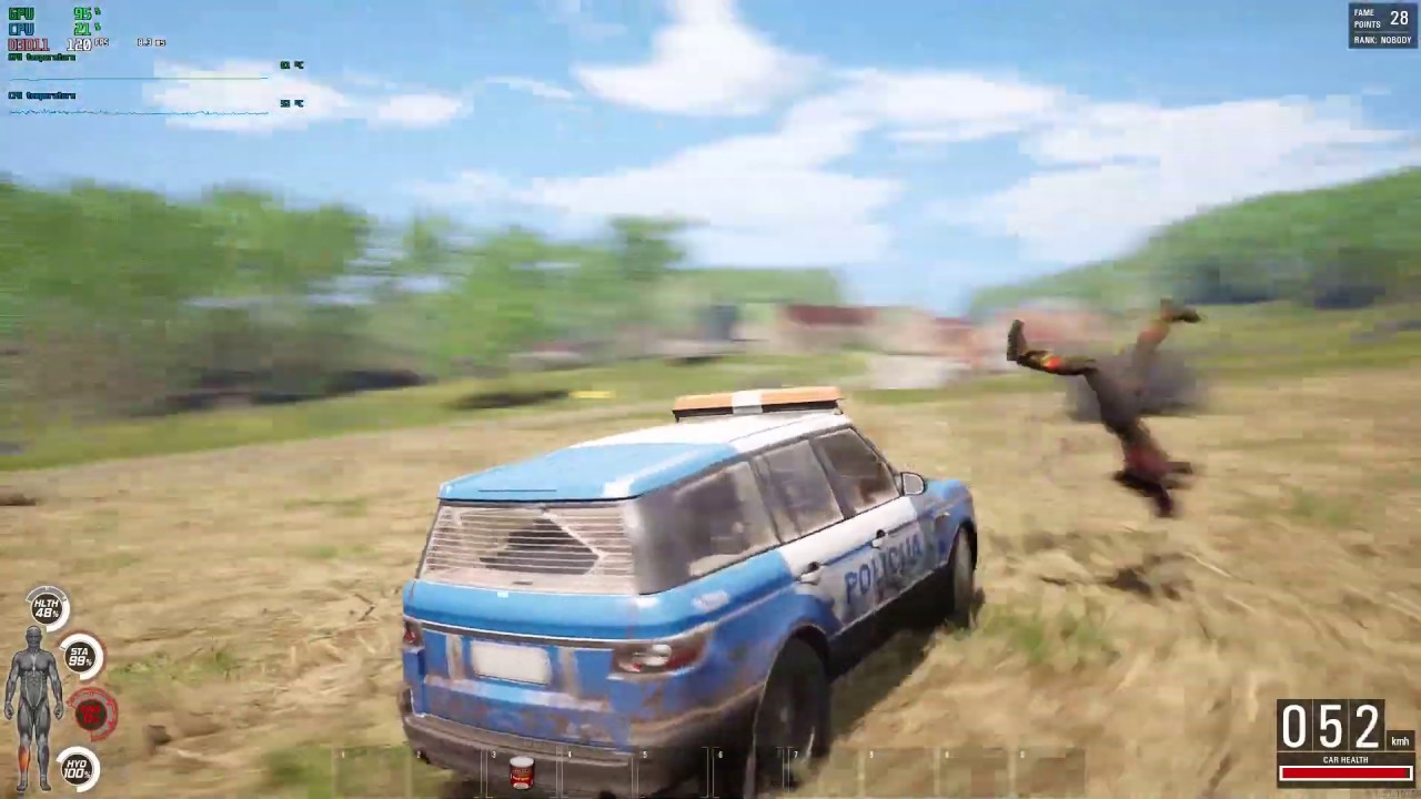 police car SCUM live - YouTube
