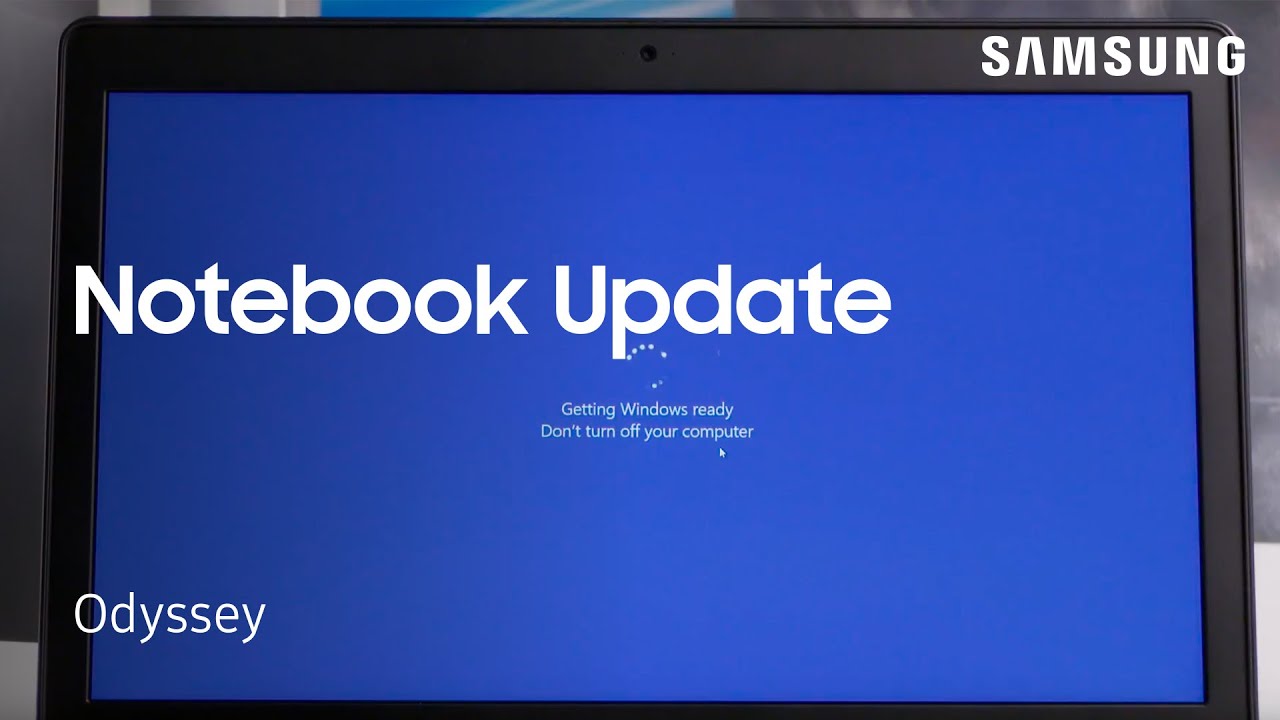 How to use Samsung Update to keep Your Notebook Odyssey up to date ...