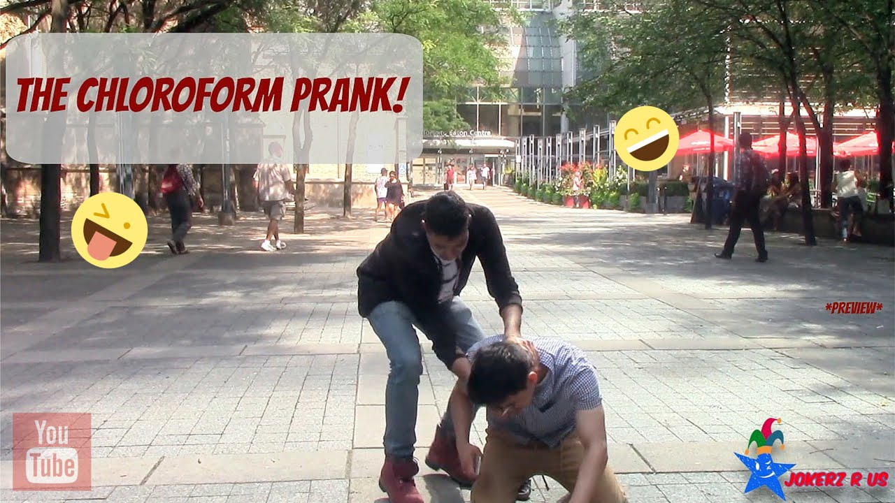 The Chloroform Prank (Update video) - YouTube