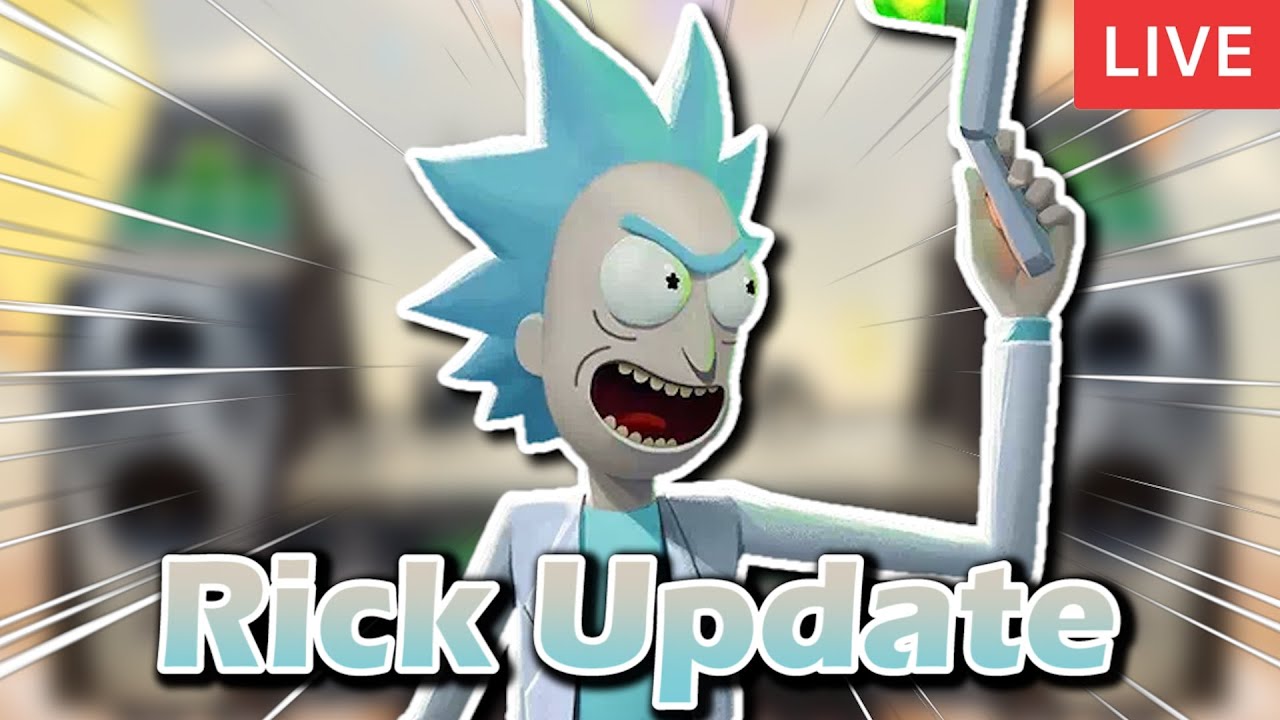 RICK IS FINALLY HERE = Multiversus Rick Update Livestream - YouTube