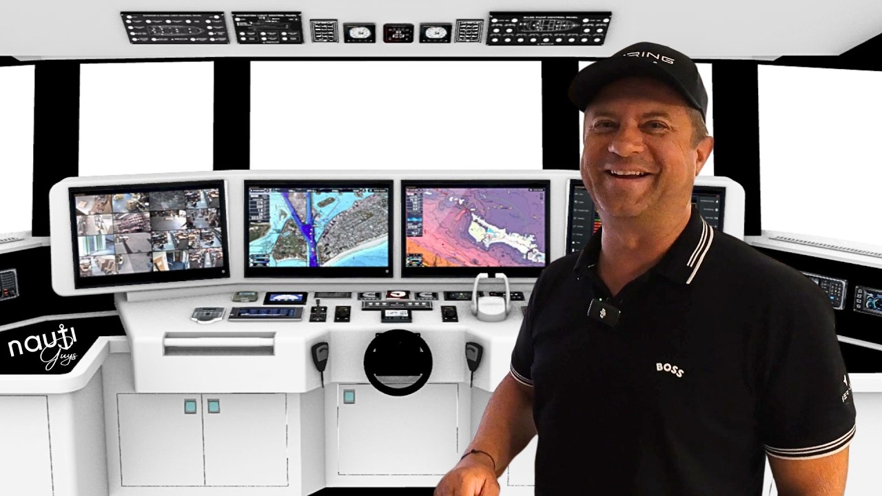 BERING 82 Yacht: The Helm Tour 🛳️👨‍ ️ Eps. 62 - YouTube