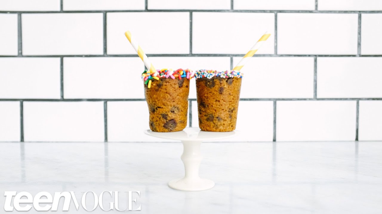 How to Make Sprinkle-Topped Cookie Cups | Sweet Tooth | Teen Vogue ...