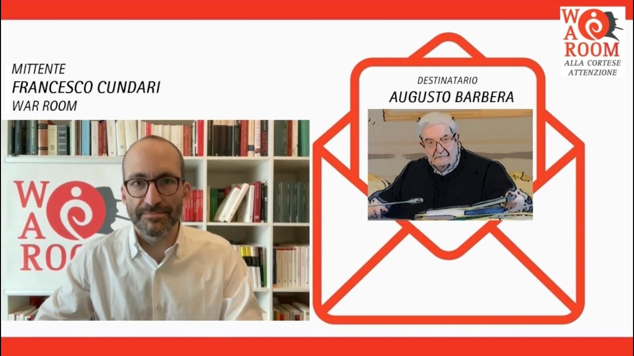 War Room Alla Cortese Attenzione - Francesco Cundari scrive ad Augusto ...
