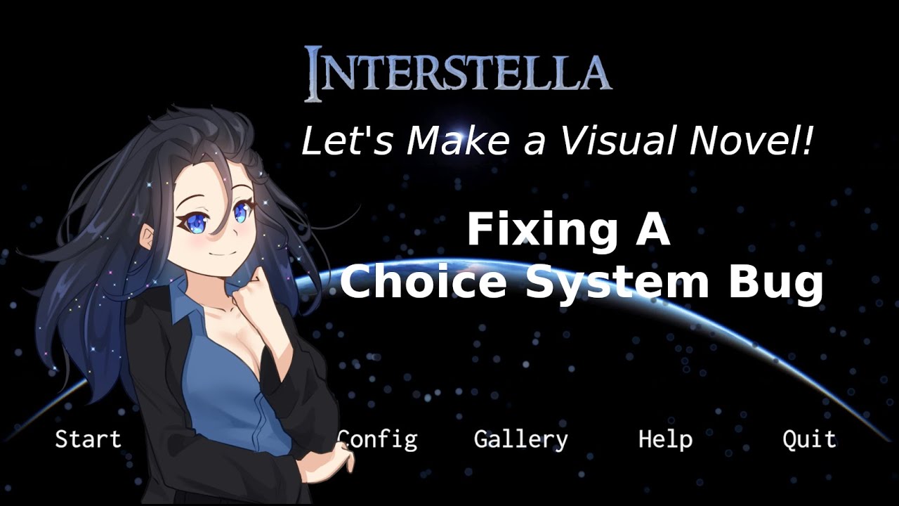 Make a Visual Novel in Unity 2023 - Episode 20 (part5) Fixing Choice ...