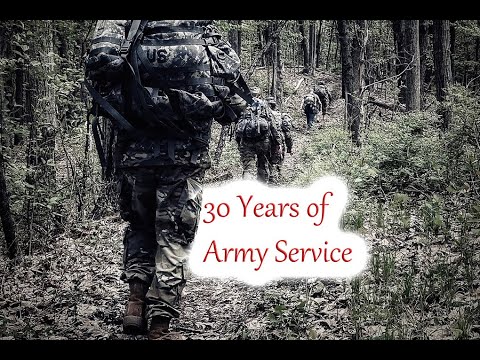 30 Years of Army Service - YouTube