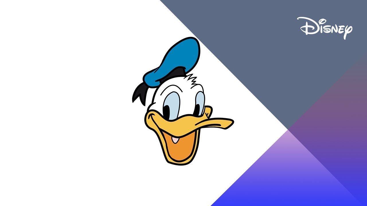Como desenhar PATO DONALD | How to draw DONALD DUCK | Aprenda Desenhar ...