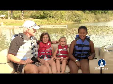 Sen. Shirkey reminds everyone to be safe on the water