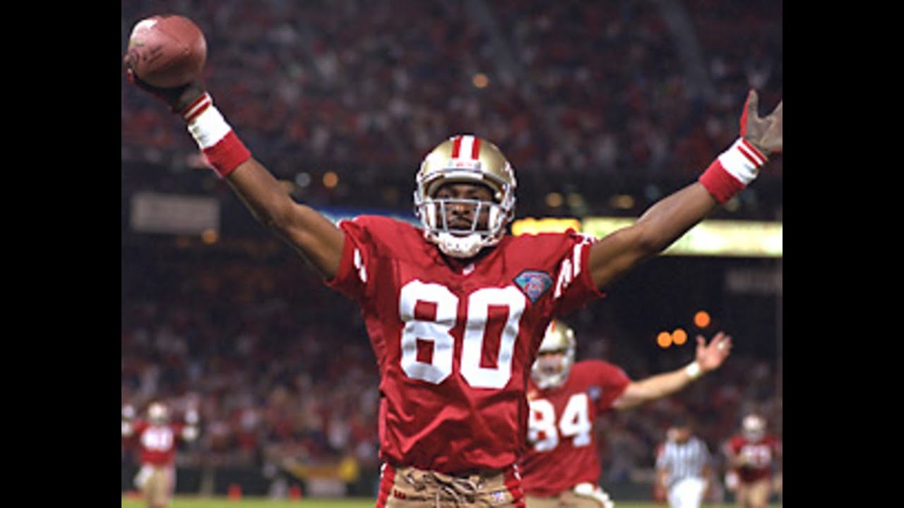 Every Jerry Rice Super Bowl Touchdown - YouTube