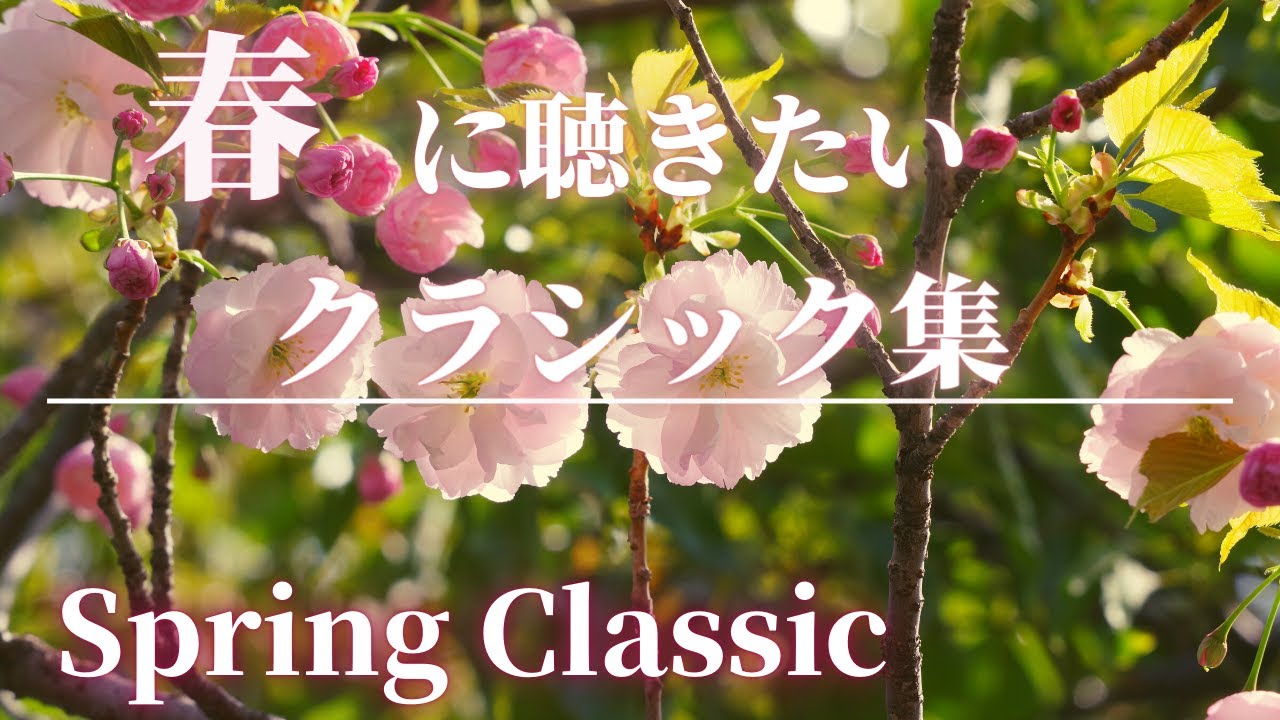 【名曲クラシック集】春に聴きたいクラシック集 BGM Spring Classic ヴィヴァルディ グリーグ モーツァルト ショパン他 - YouTube