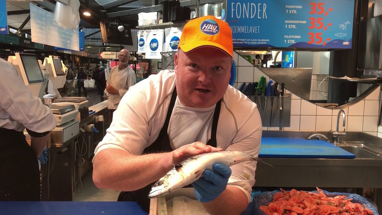 Dansk fisk: Makrel på grill - YouTube