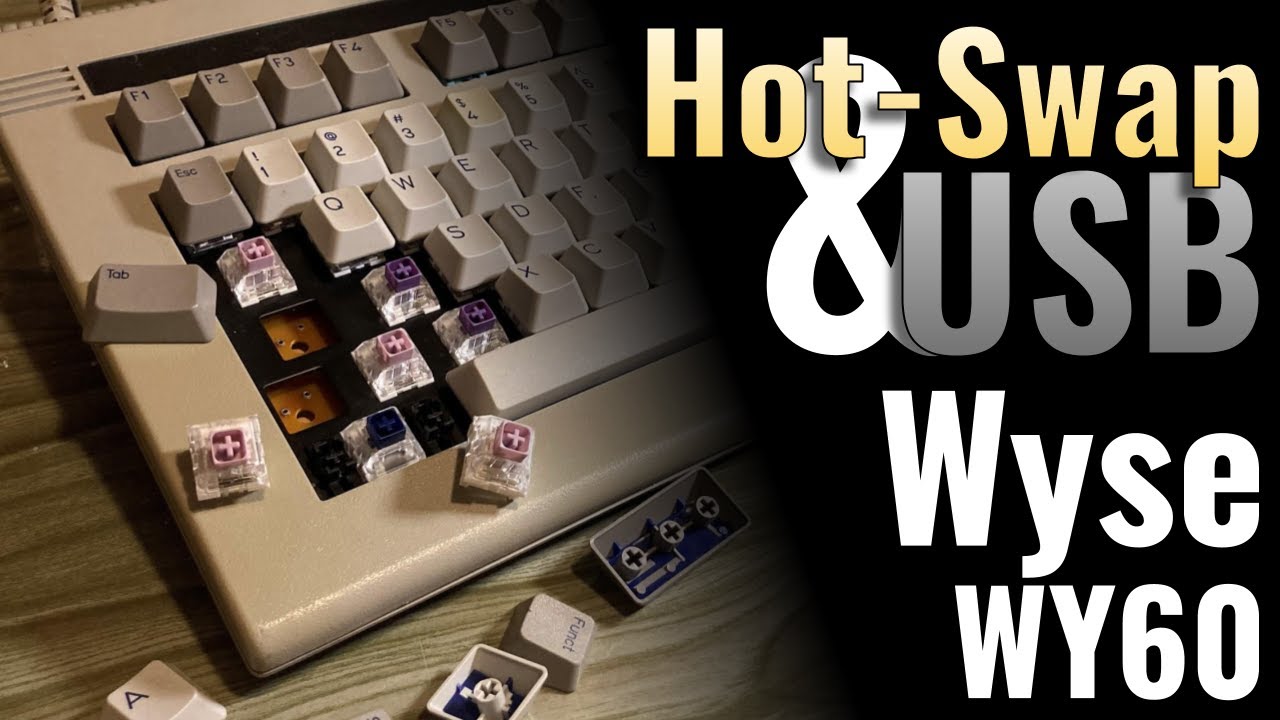 Wyse WY60 Hot-Swap & USB Conversion Mod - YouTube