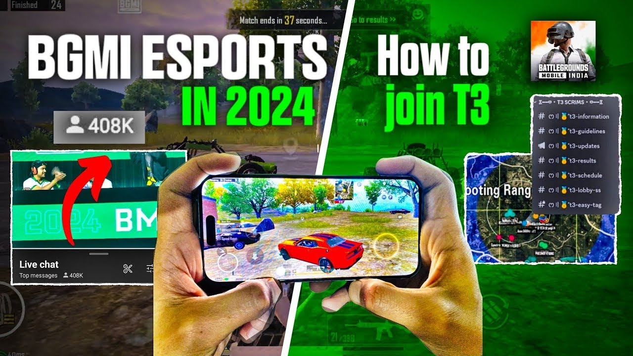 How to join bgmi Esports / Competitive in 2024 | How to join T3 scrims ...