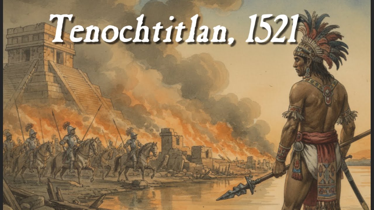 Aztec Survivor Describes the Fall of Tenochtitlán (1521) - YouTube