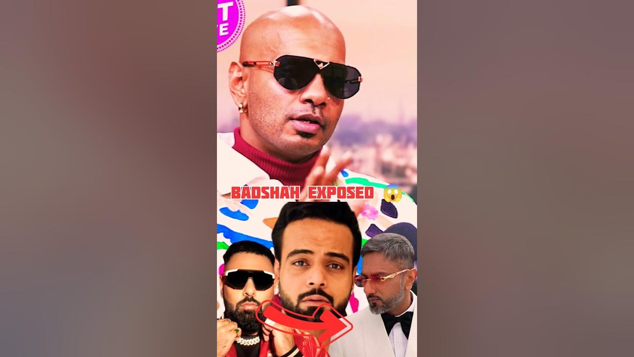 Indeep bakshi exposed honey singh badshah controversy 😱#honeysingh #badshah - YouTube