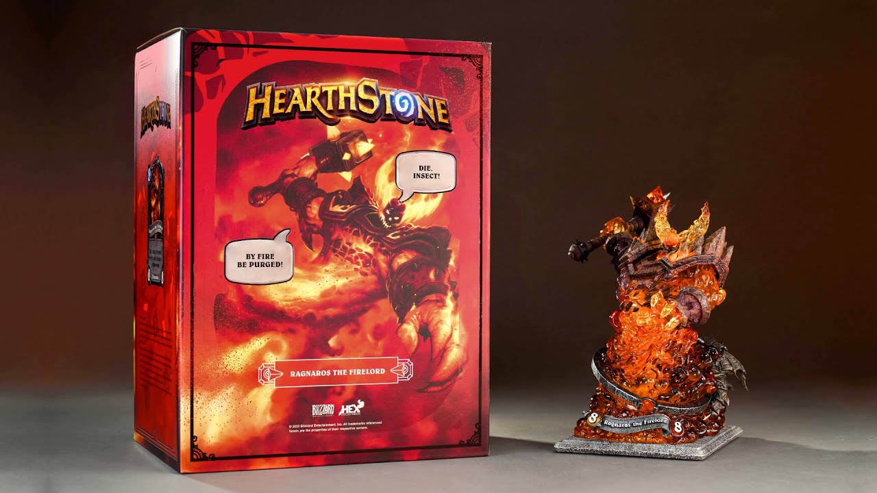 HEX Collectibles Out of the Box: Hearthstone® Ragnaros the Firelord ...