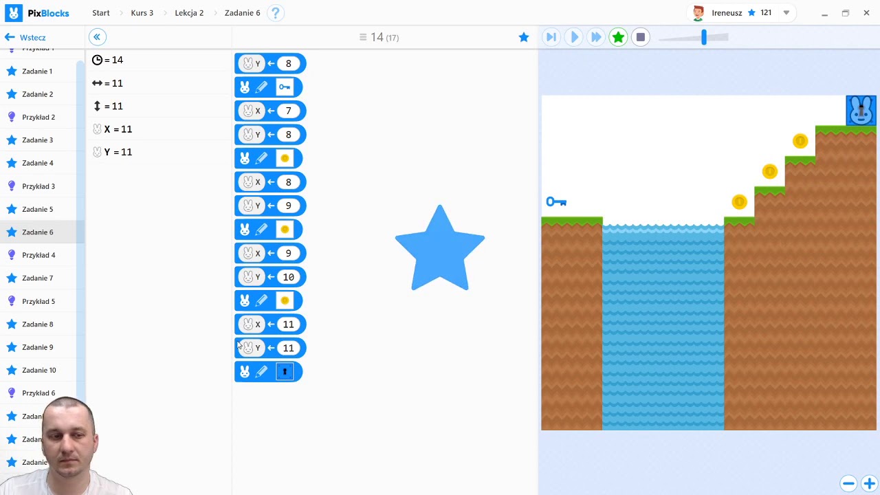 Programowanie PixBlocks - Kurs 3 Lekcja 2 - YouTube