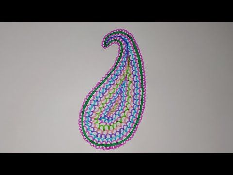 Rəsm - Buta Necə Çəkilir