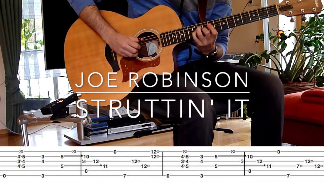 Struttin' It [Joe Robinson] | Fingerstyle Passages /w Tabs #3 - YouTube