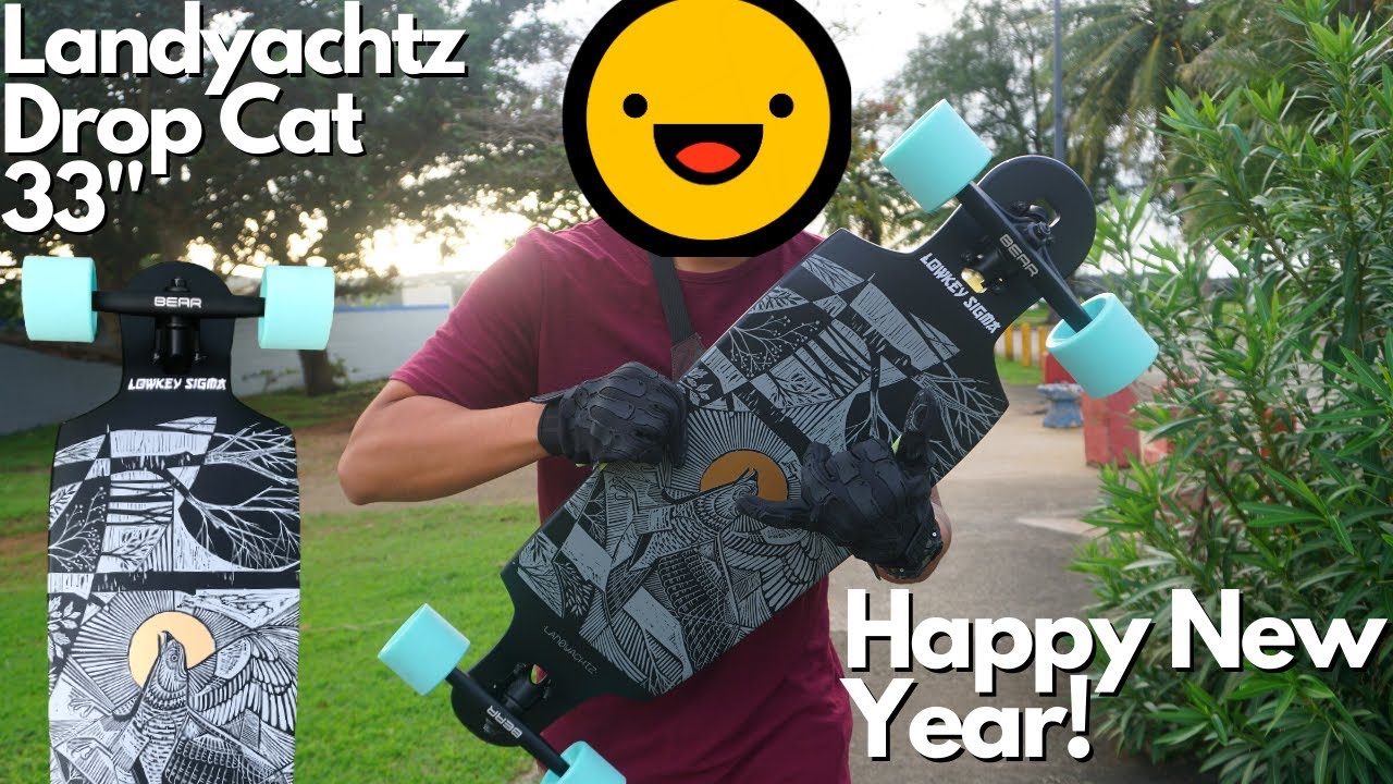 Happy New Year! 2023 Landyachtz Drop Cat 33 - YouTube