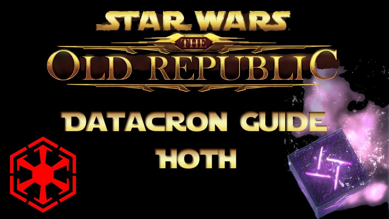SWTOR - Datacron Guide - Hoth (Empire) - YouTube