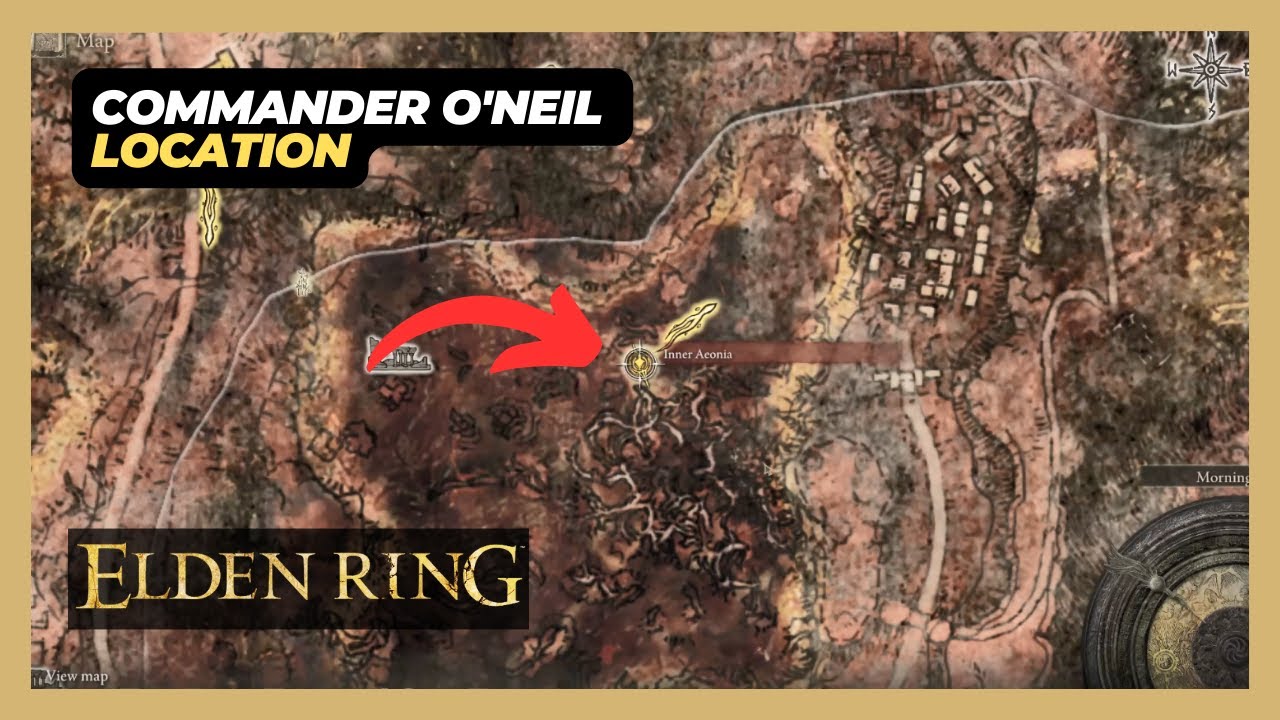 Commander O'Neil (Caelid) Boss Location - Elden Ring - YouTube