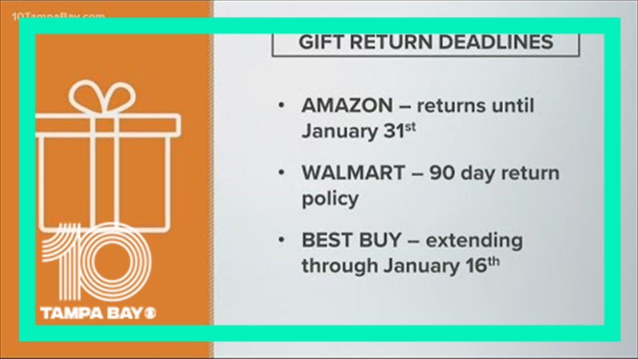 Returning Christmas presents? Here are some gift return deadlines for ...