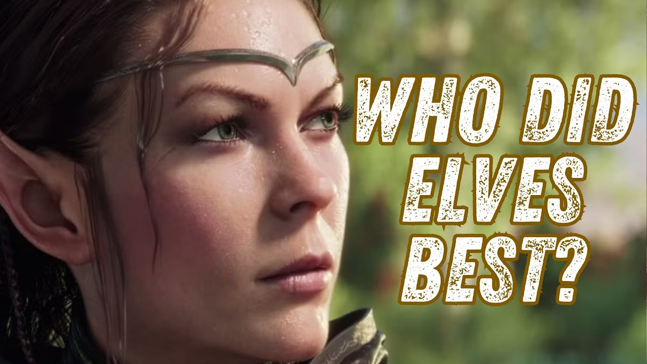 Elves in Fantasy : Who Did It Best? - YouTube