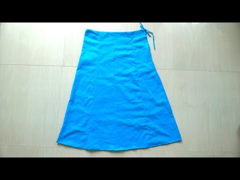 Under skirt cutting and stitching easy method   full video