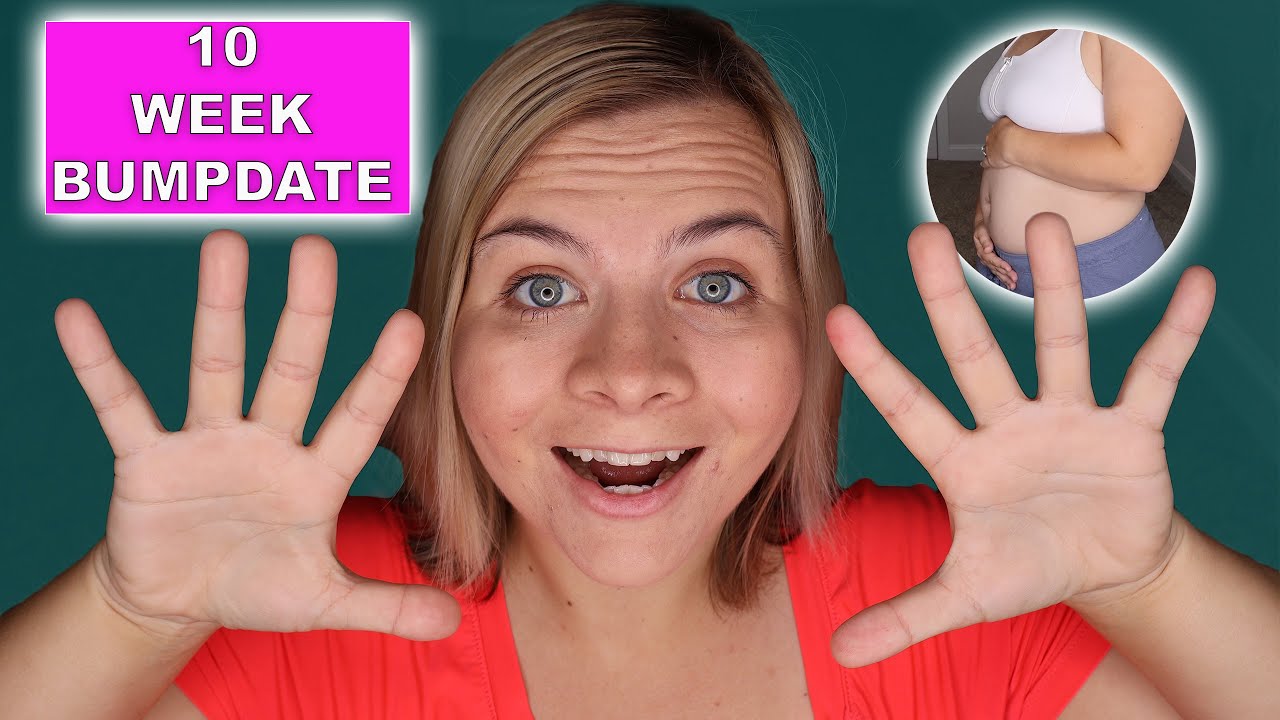 10 WEEK BUMPDATE! Heartbeat, Gender Prediction, Must Haves & So Much ...