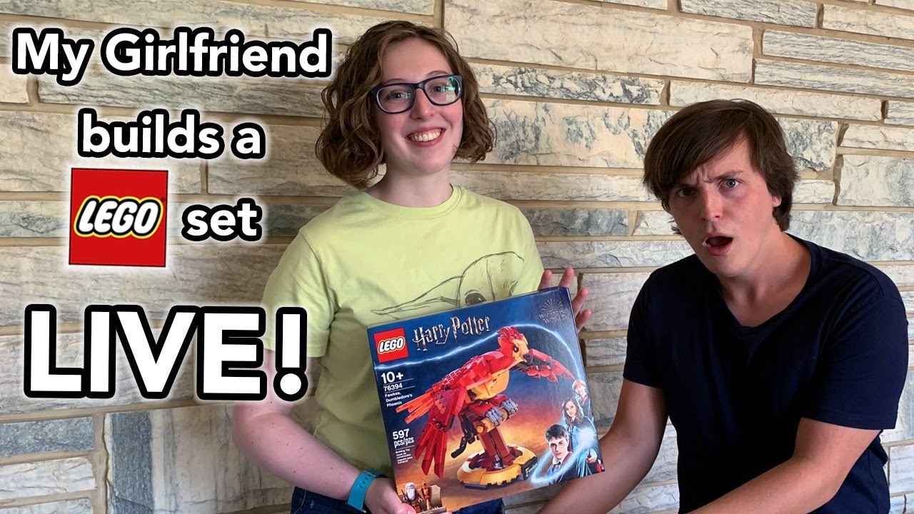 I Help my Girlfriend Build Her Biggest LEGO Set in Years LIVE! - YouTube