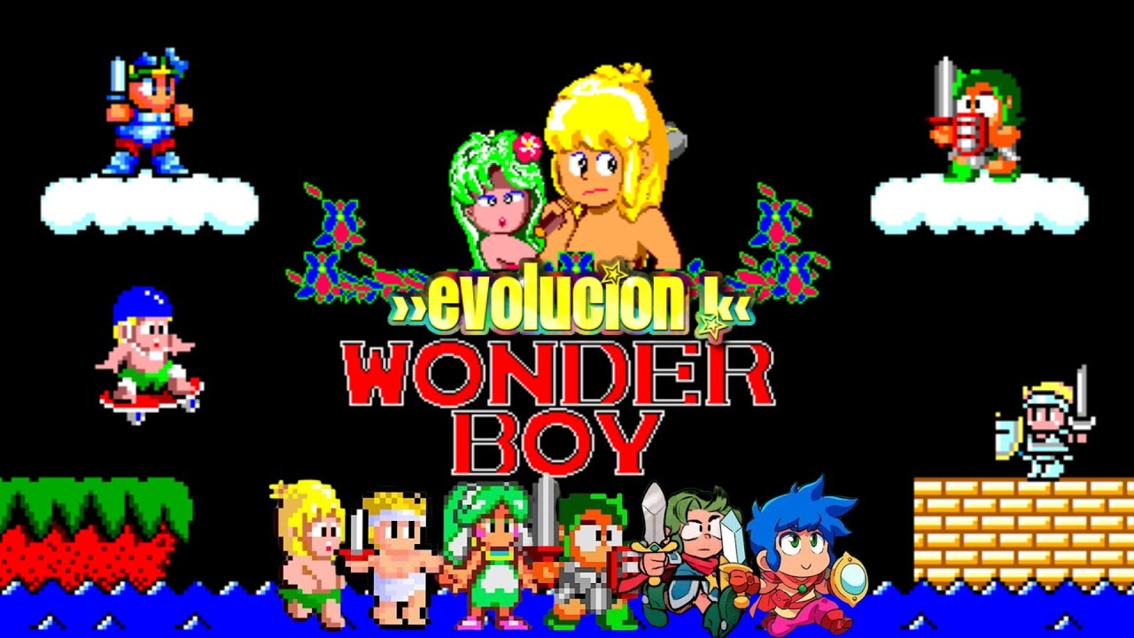 Wonder Boy y Toda Su Evolucion Completa - (1986-2024) - YouTube