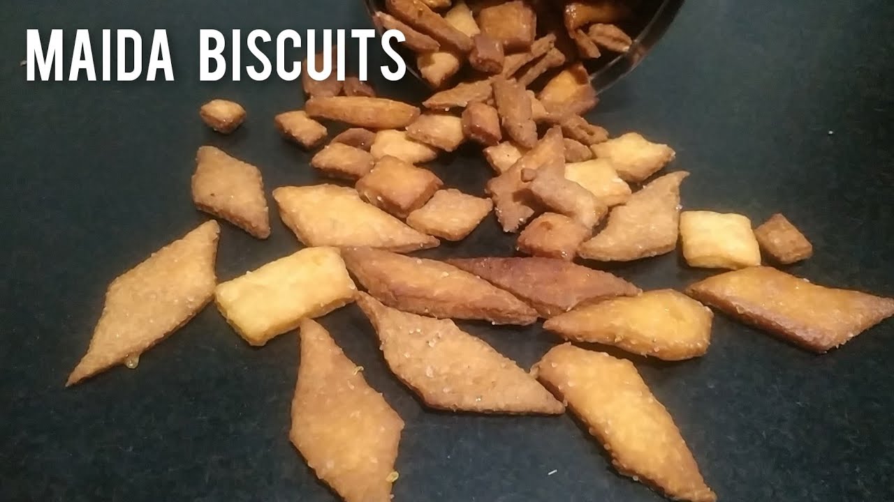 Maida Biscuits/ Make this Maida Biscuits this is the best for evening ...