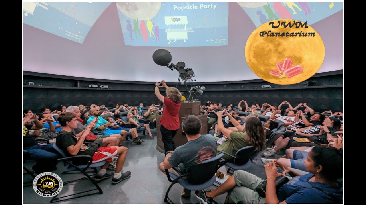 UWM Planetarium | Full moon popsicle party | Milwaukee # ...