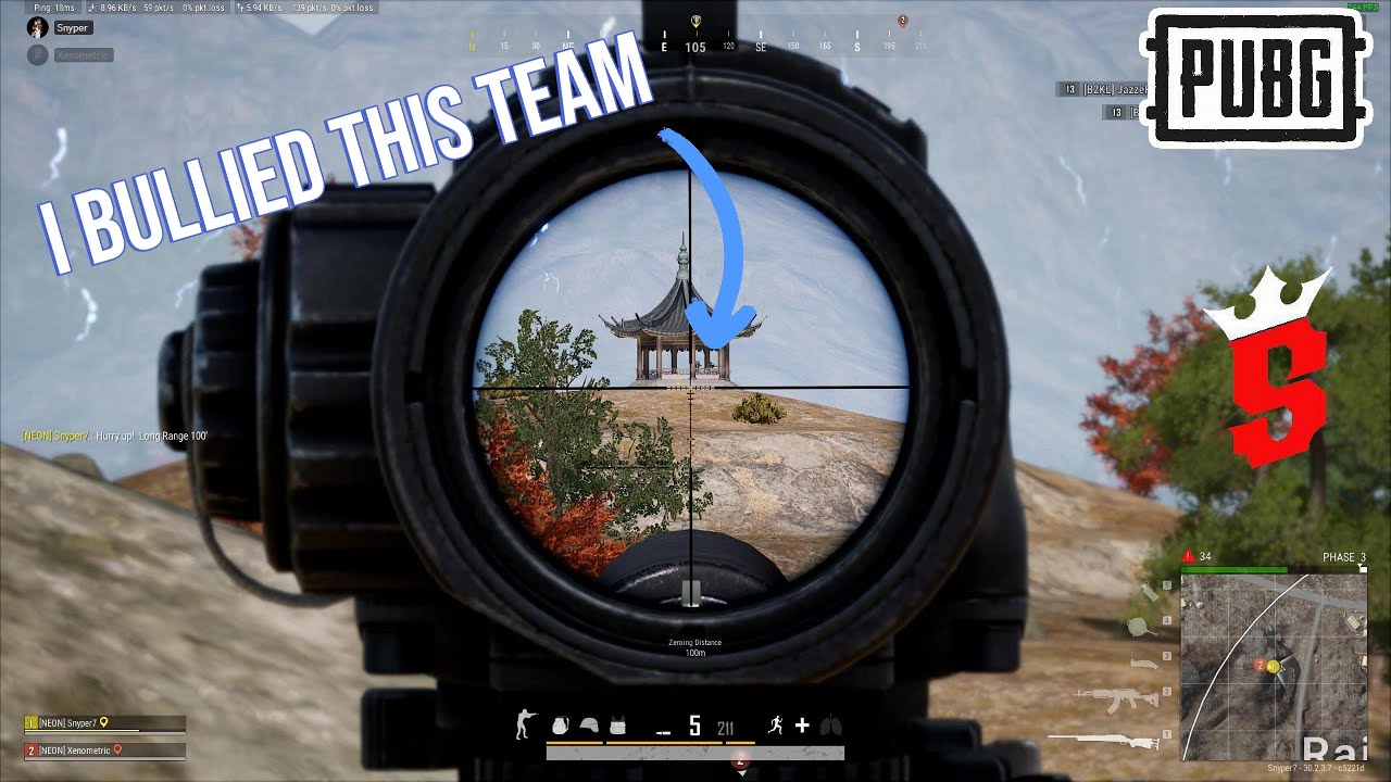 Hitting some decent shots against distant enemies - PUBG Highlights ...