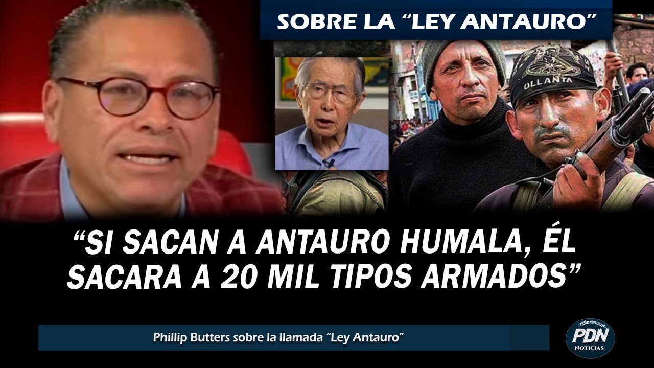 PHILLIP BUTTERS SOBRE POSIBLE LEY ANTAURO: SI LO SACAN EL SACARA 20 MIL ...