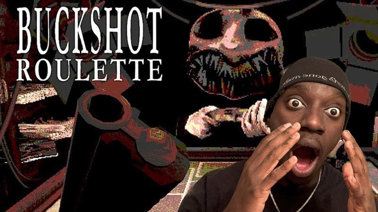 A SHOTGUN TO MY FACE | BUCKSHOT ROULETTE - YouTube