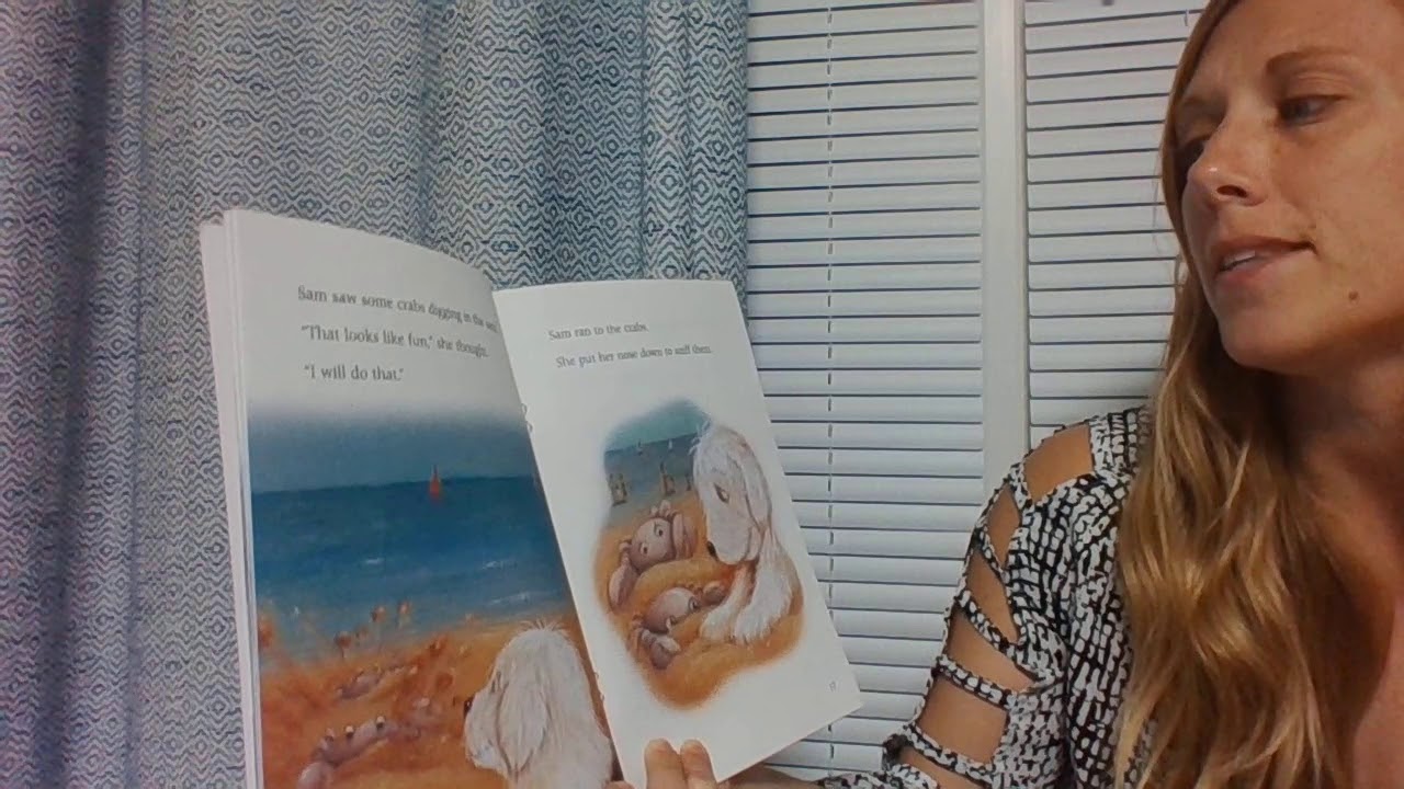 Sam at the Beach - YouTube
