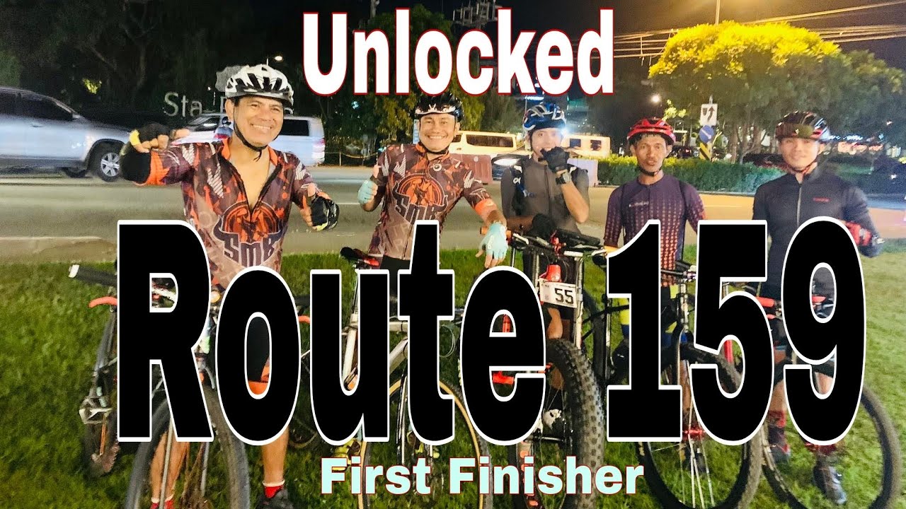 Unlocked Route 159 - First Finisher - YouTube