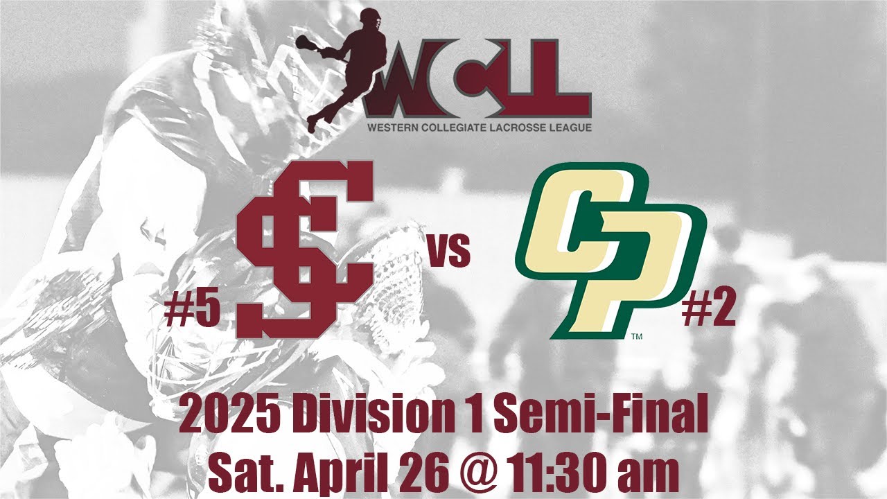 WCLL 2025 Division 1 Semi-Final #5 Santa Clara vs #1 Cal Poly April 26 ...