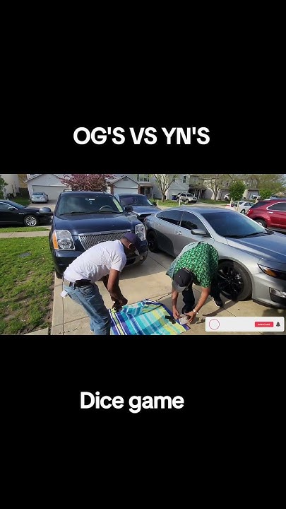 OG'S VS YN'S Dice game - YouTube