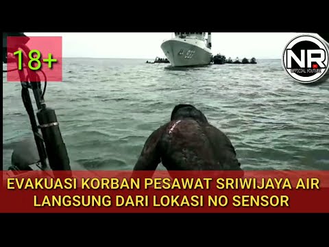 DETIK PENGANGKATAN JENAZAH KORBAN PESAWAT SRIWIJAYA AIR NO SENSOR