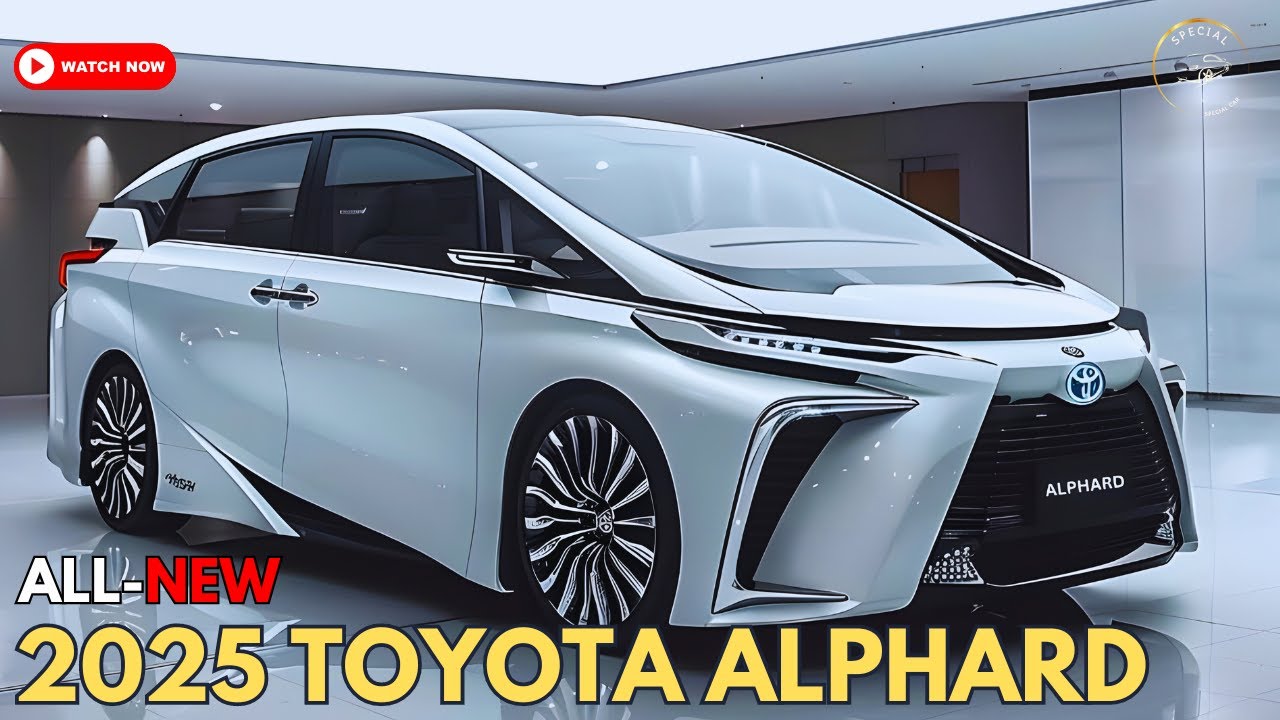 Finally! New 2025 Toyota Alphard Unveiled - First Class MPV Van ...