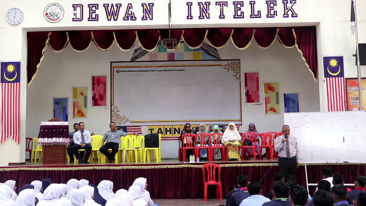 kata-kata Perangsang kepada anak-anak murid SMK Sg Tong daripada ...