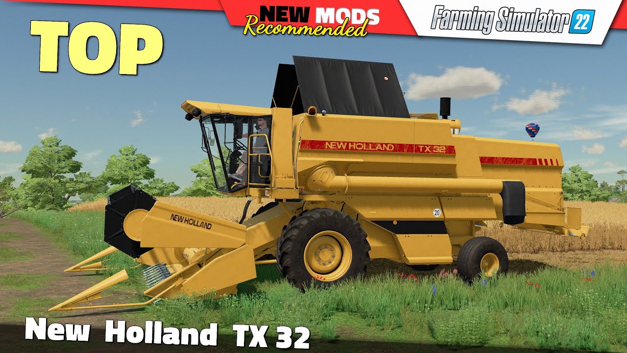 FS22 | New Holland TX 32 (by Puszkap) [UPDATE] - Farming Simulator 22 ...
