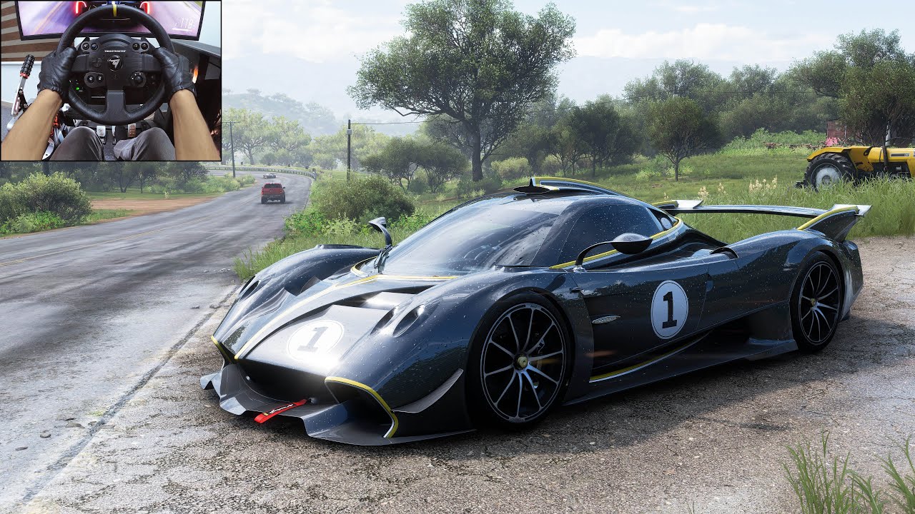 Pagani Huayra R - Forza Horizon 5 | Thrustmaster TX - YouTube