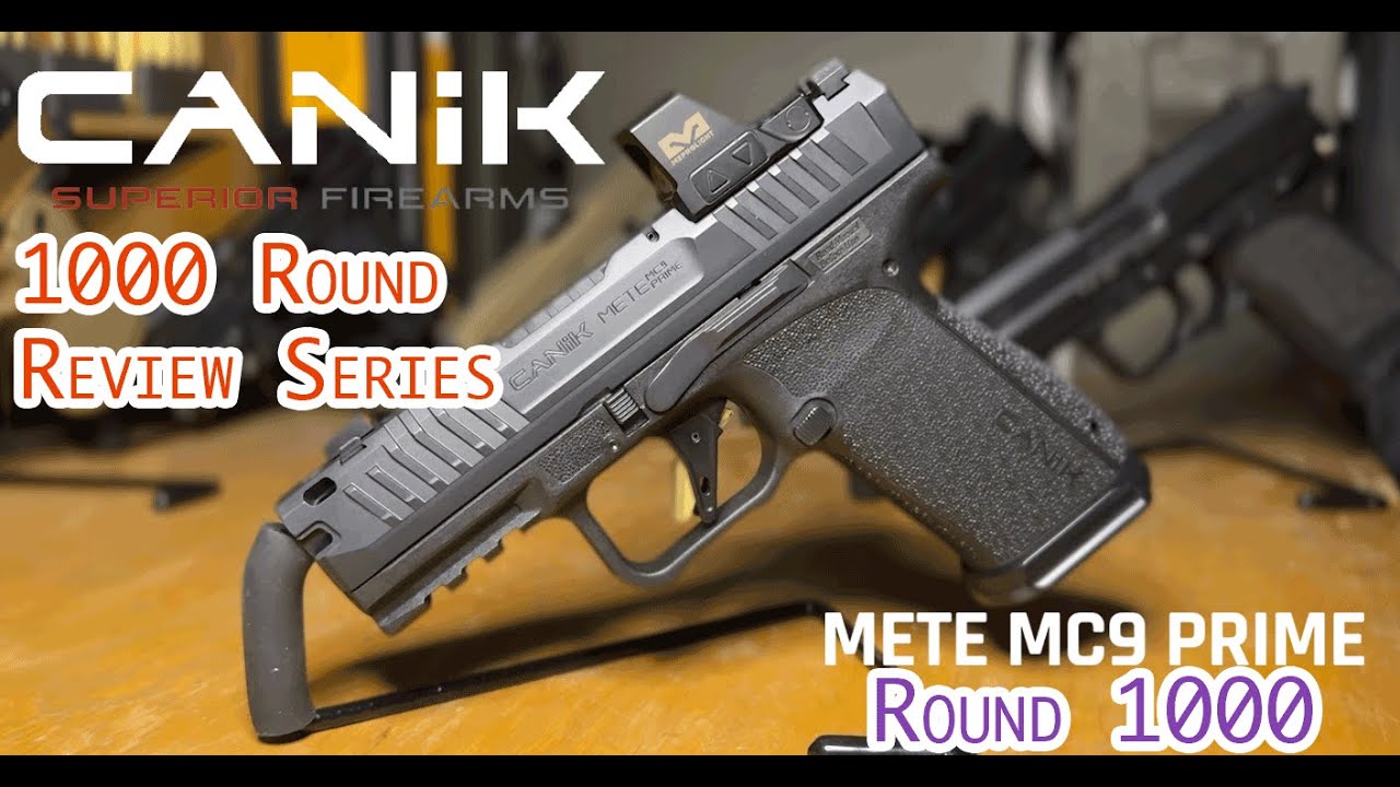 Canik METE MC9 Prime 1,000 Round Review as EDC | Up to Round 1000 ...