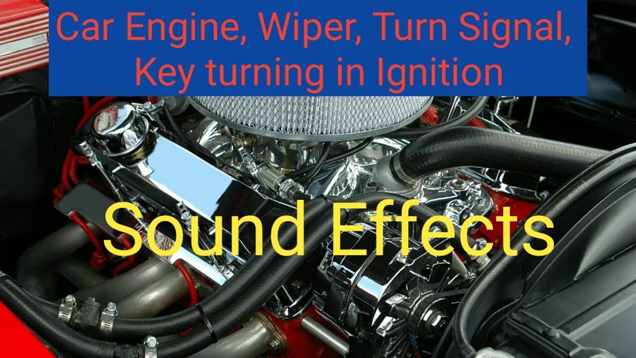 Car Sound Effects - Engine Start, Signal, Wiper - YouTube